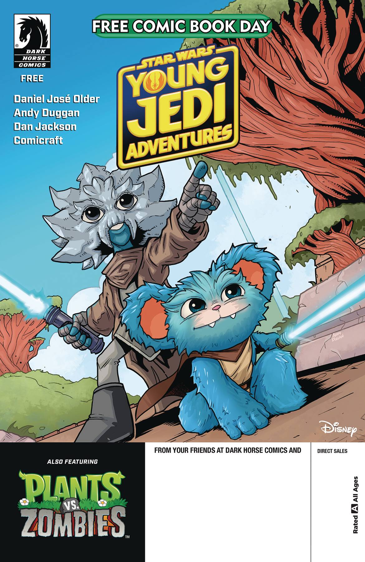 Disney's Star Wars: Young Jedi Adventures / Plants Vs Zombies Dark ...