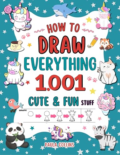 How To Draw Books For Kids Ages 8-12 - How To Draw Everything 1001 Cute ...