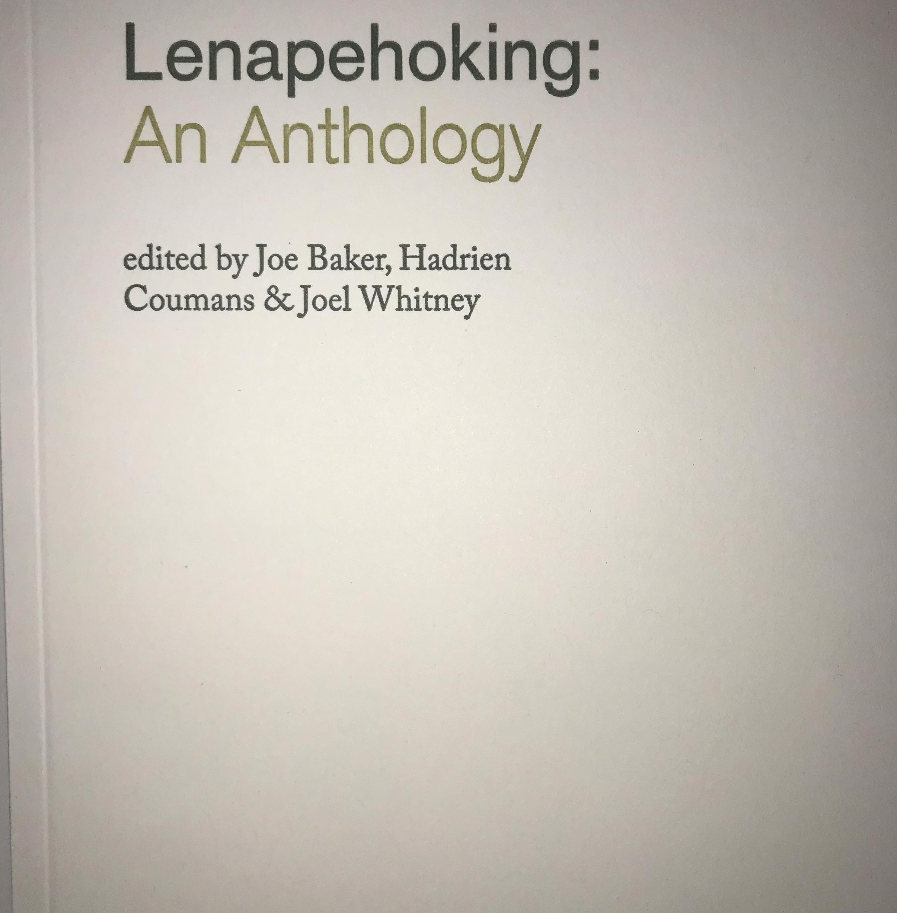 Lenapehoking by Joe Baker | Goodreads