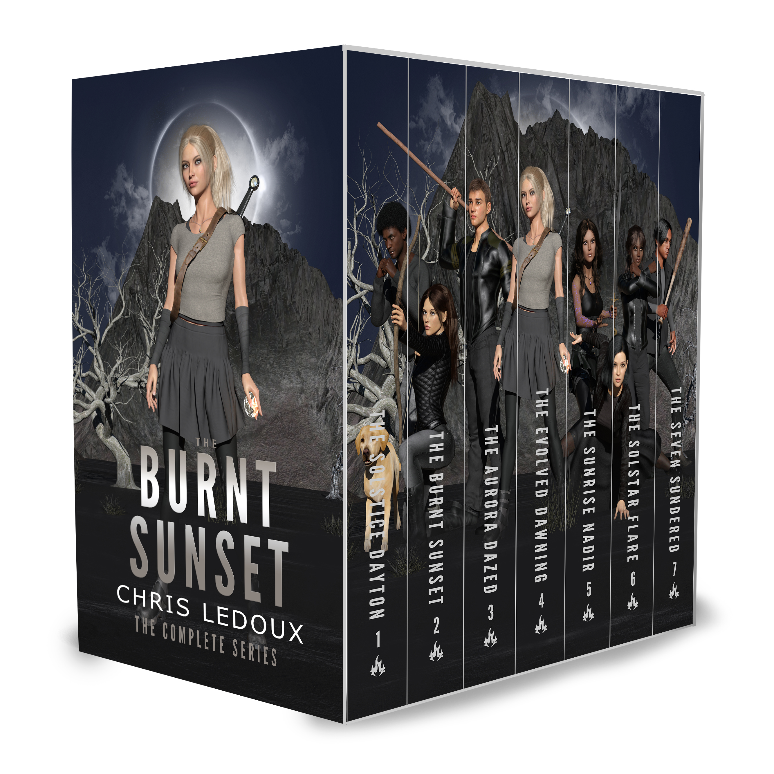 The Burnt Sunset Box Set: The Complete Dystopian Apocalyptic Fantasy ...