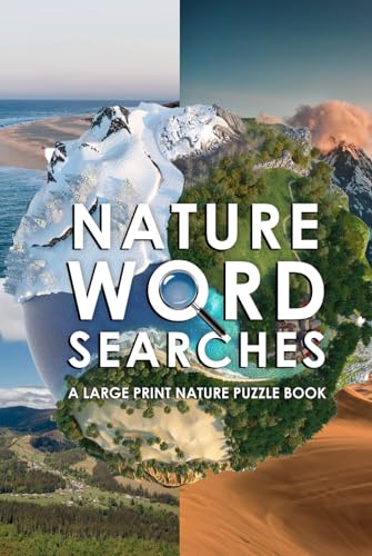 Nature Word Searches: A large print nature puzzle book by Pete Woodward ...