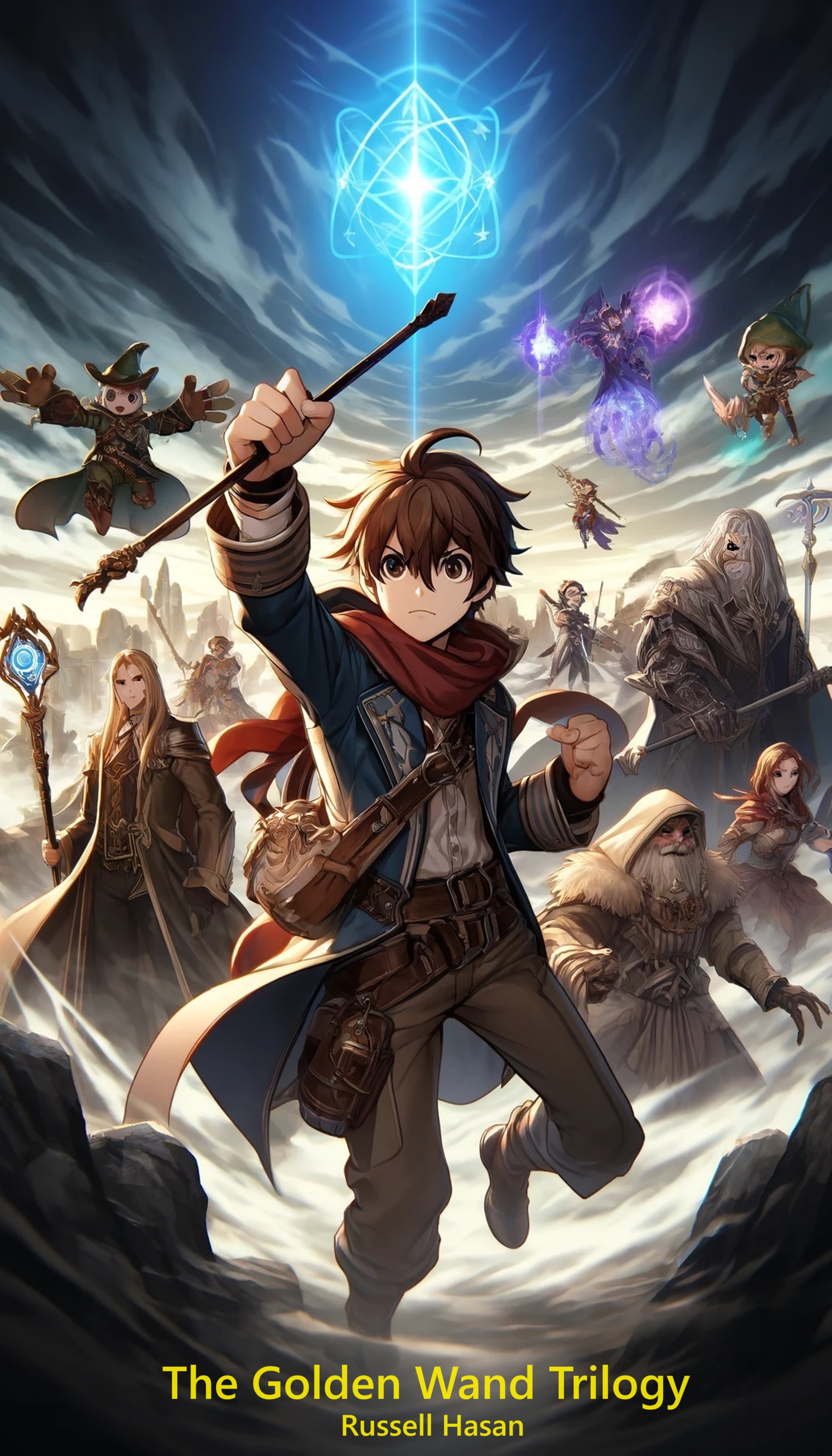 The Golden Wand Trilogy (The Golden Wand #1-3) by Russell Hasan | Goodreads