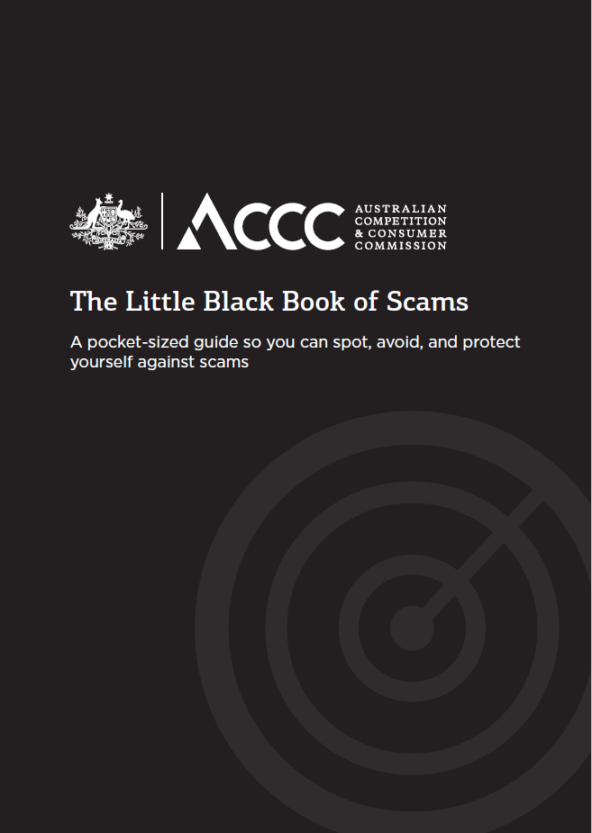 The Little Black Book of Scams by Australian Competition and Consumer ...
