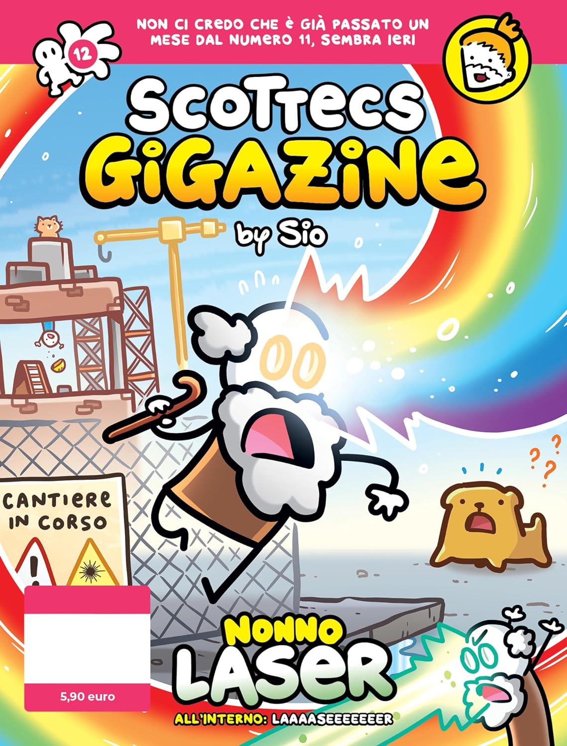 Scottecs Gigazine, Vol. 12: Nonno Laser by Sio | Goodreads