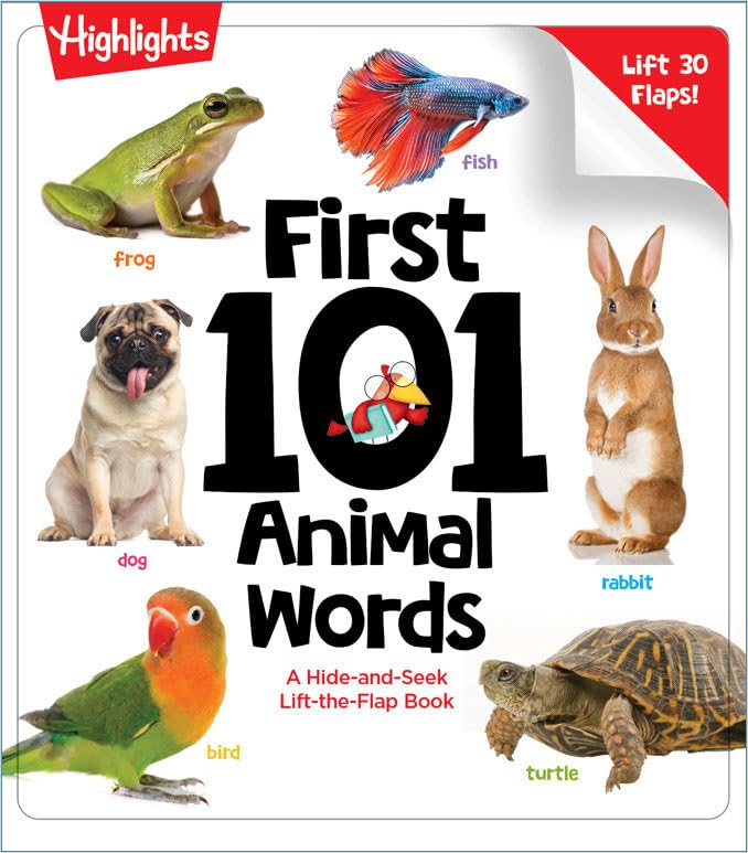 First 101 Animal Words (Highlights First 101 Words) by Highlights ...