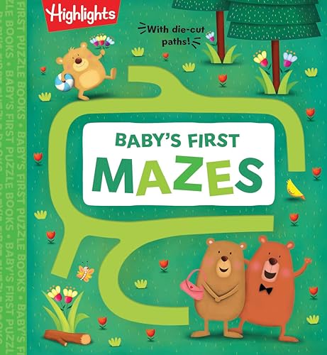 Baby's First Mazes: Puzzle Activity Book for Babies, Build Essential ...