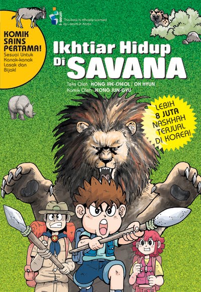 Komik Sains Ikhtiar Hidup 06: Ikhtiar Hidup di Savana by Hong Jae-Cheol ...