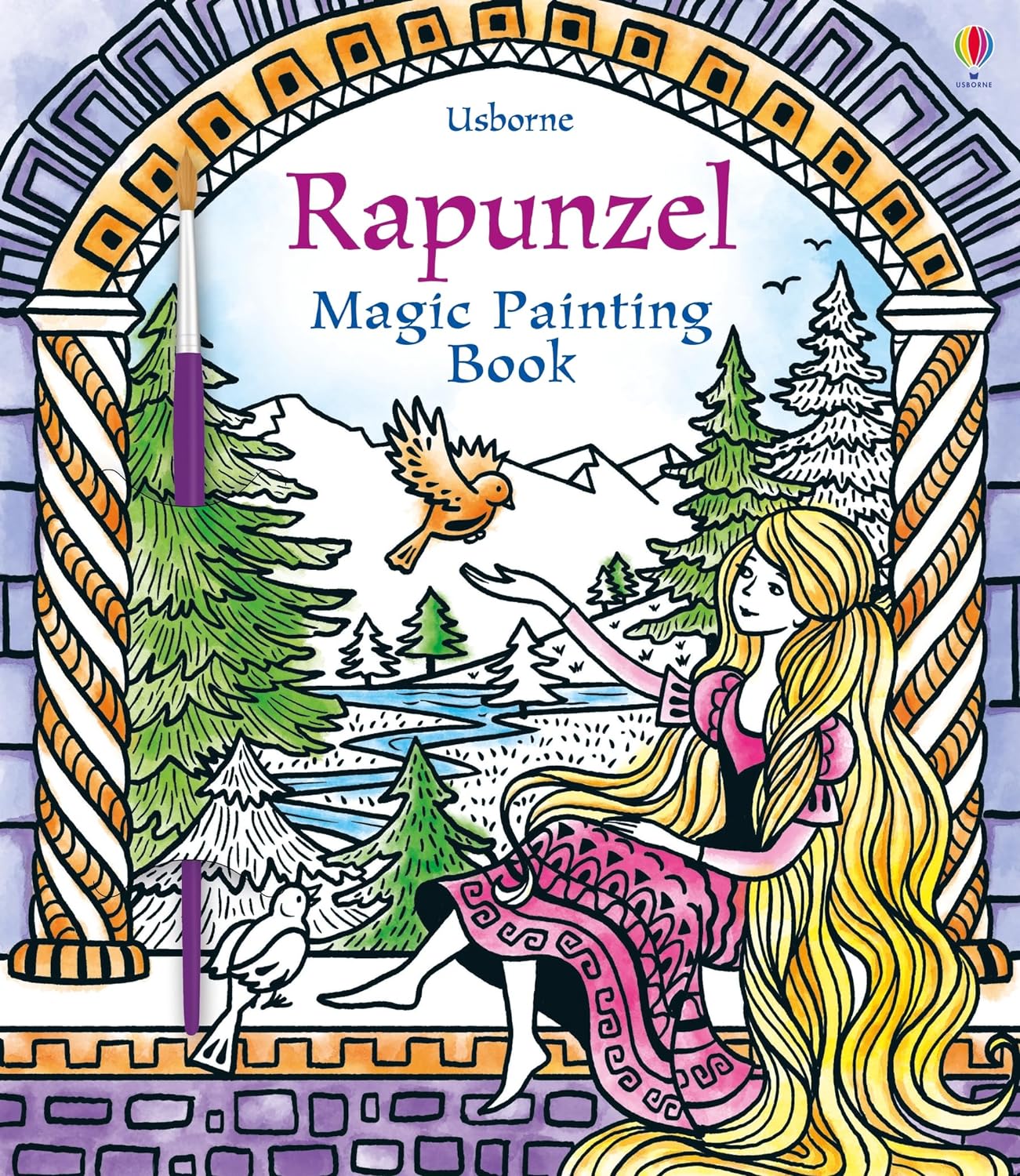 Rapunzel Magic Painting Book by Susanna Davidson | Goodreads