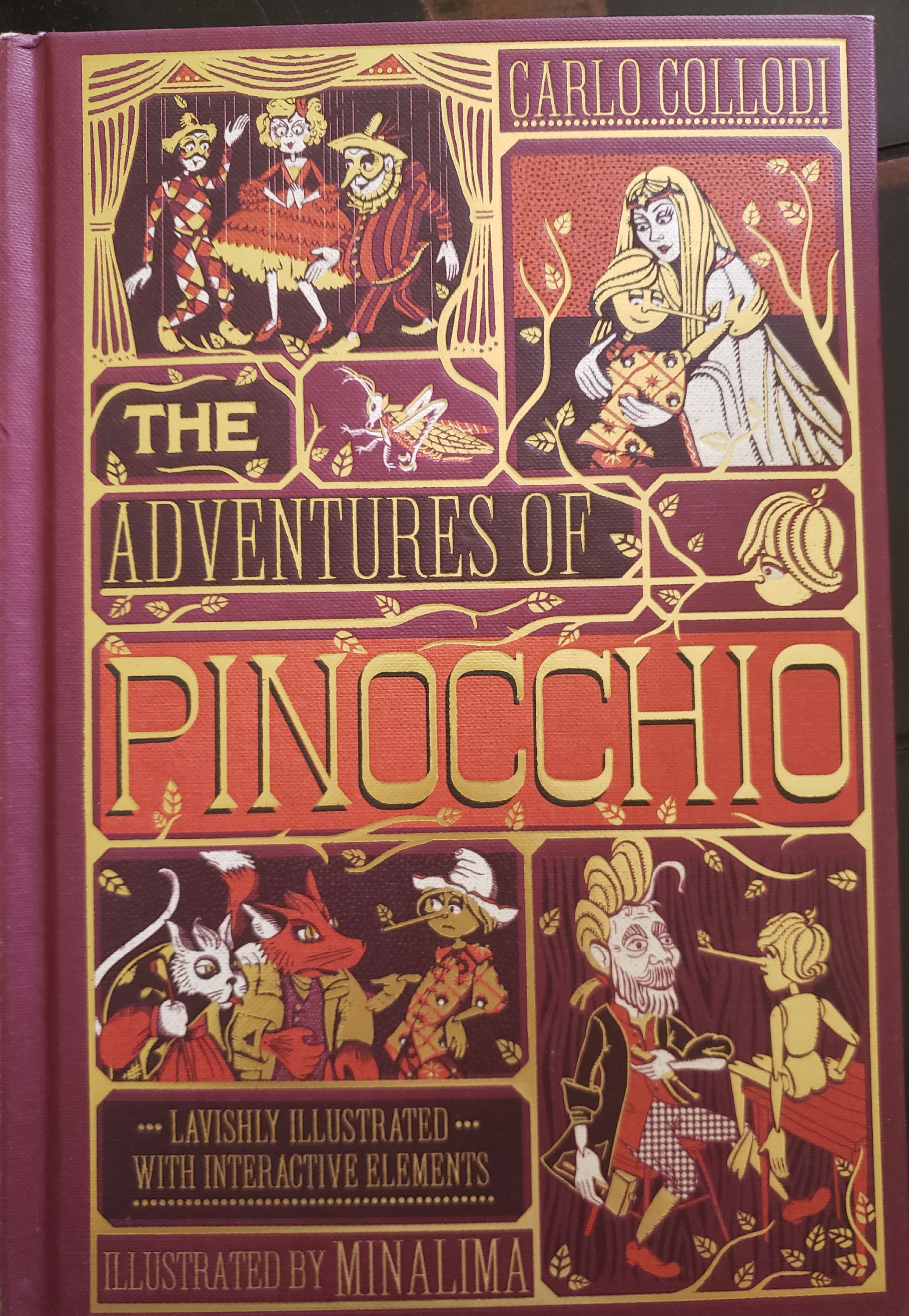The Adventures of Pinocchio [MinaLima Edition]: Illustrated with ...
