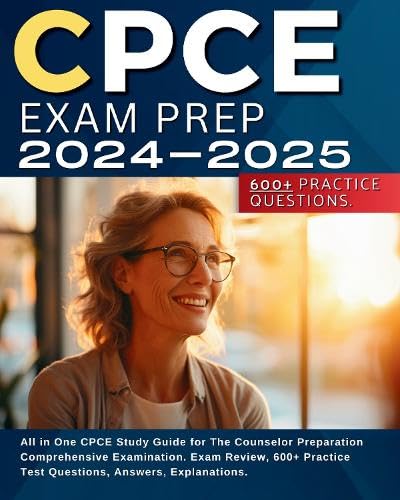 CPCE Exam Prep 2024-2025: All in One CPCE Study Guide for The Counselor ...