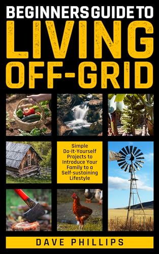 BEGINNERS GUIDE TO LIVING OFF-GRID: Simple Do-It-Yourself Projects to ...