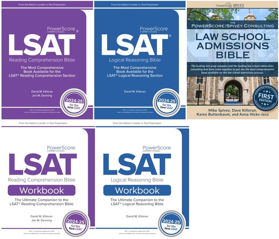 The PowerScore LSAT Bible Trilogy Practice Pack 2024-2025: Most ...