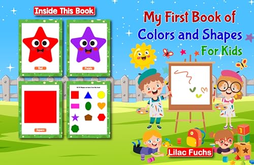 My first book of Color's and shapes: Early Learning Book With Large ...