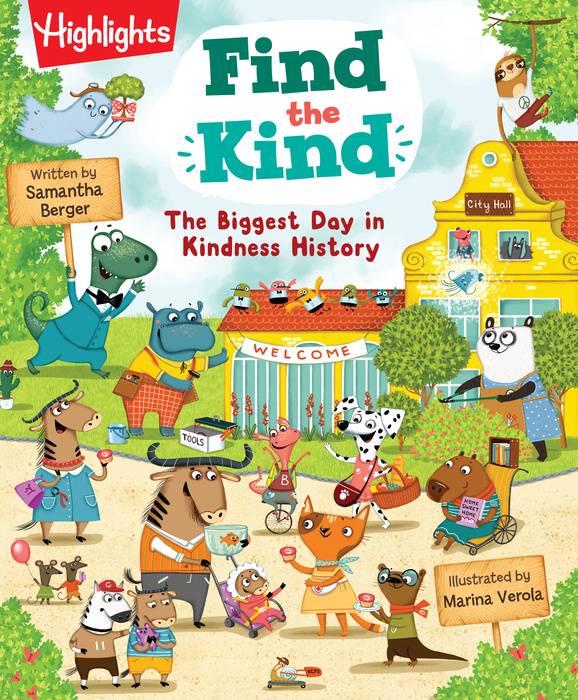 Find the Kind: The Biggest Day in Kindness History by Samantha Berger ...