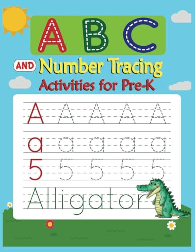 ABC and Number Tracing Activities for Pre-K by Donece D Houston | Goodreads