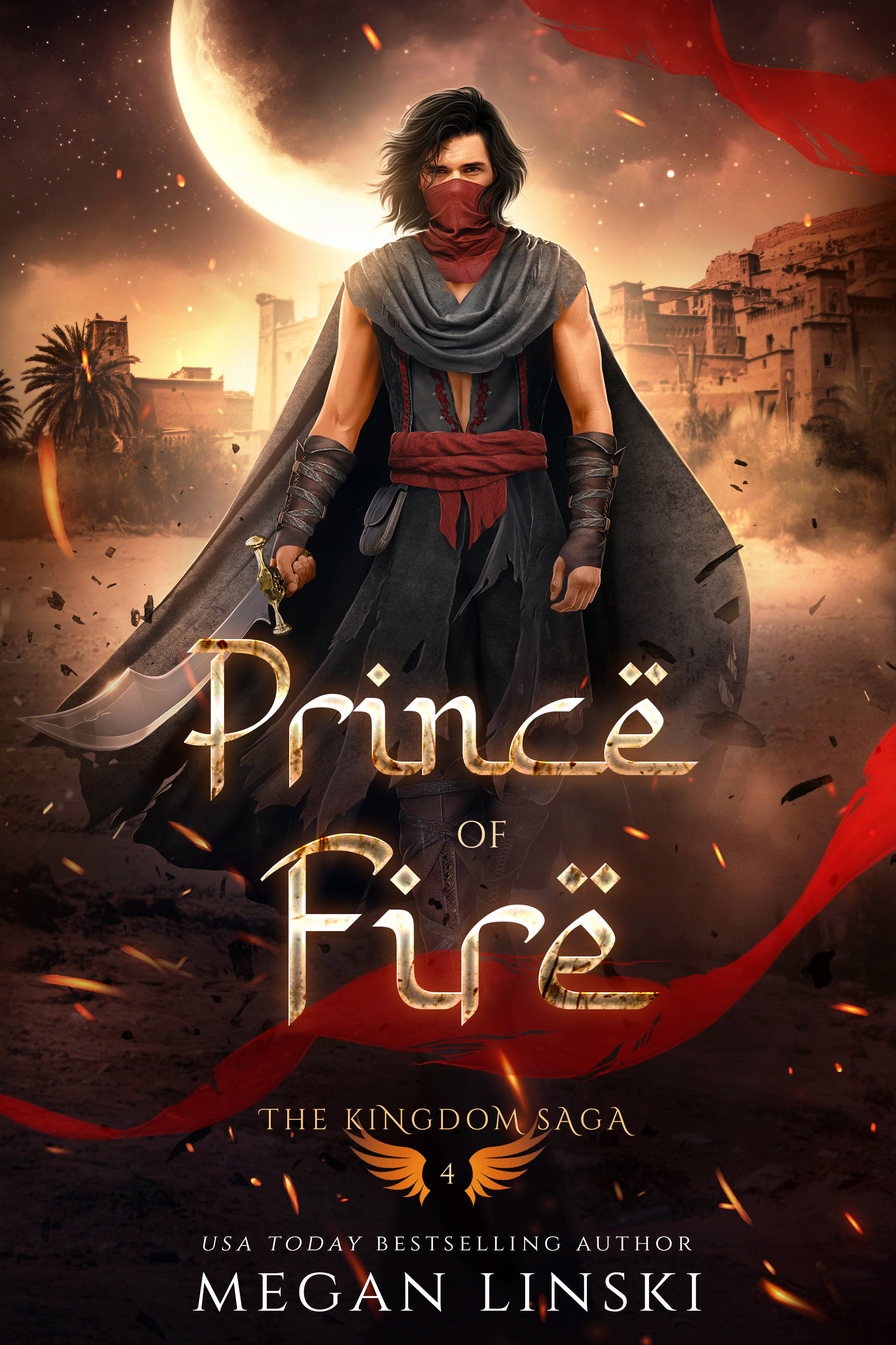 Prince of Fire (The Kingdom Saga #4) by Megan Linski | Goodreads