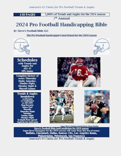 2024 Pro Football Handicapping Bible by Steve Fulton | Goodreads