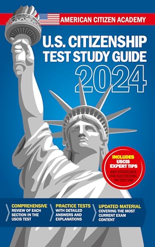 US Citizenship Test Study Guide: This Book Includes All 100 USCIS ...