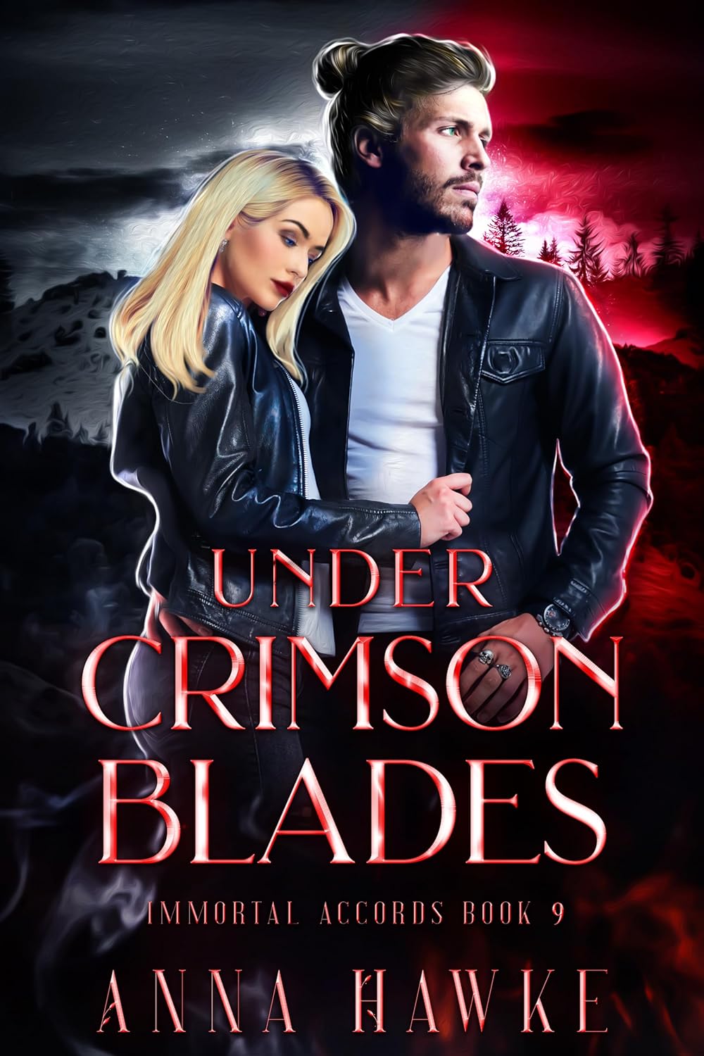 Under Crimson Blades (The Immortal Accords #9) by Anna Hawke | Goodreads