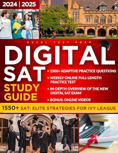 Digital SAT Prep: The Complete Study Guide with Top Strategies for 98% ...