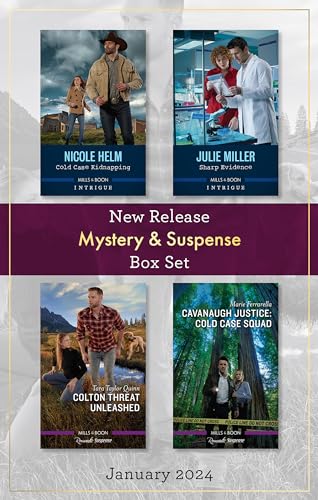Mystery & Suspense New Release Box Set Jan 2024/Cold Case Kidnapping/Sharp Evidence/Colton ...