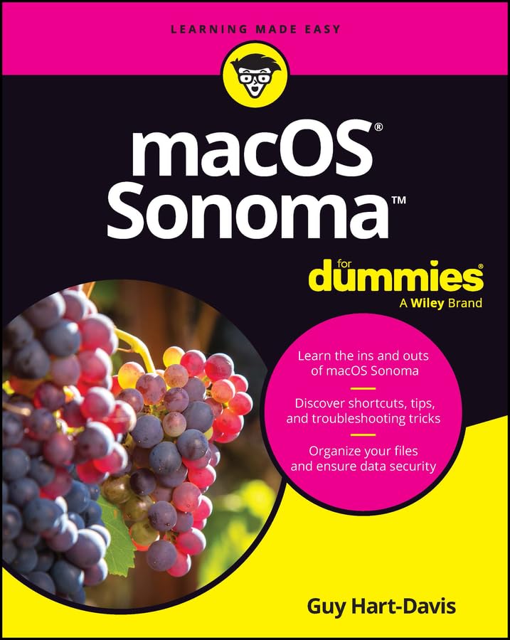 macOS Sonoma For Dummies by Guy Hart-Davis | Goodreads