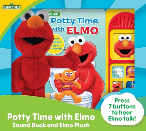 Sesame Street - Potty Time with Elmo - Potty Training Sound Book and ...