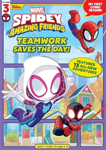 Spidey and His Amazing Friends: Teamwork Saves the Day!: My First Comic ...