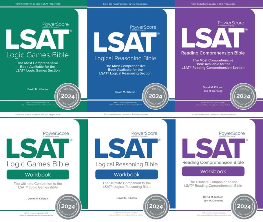 The PowerScore LSAT Bible Trilogy Practice Pack 2024: Most ...