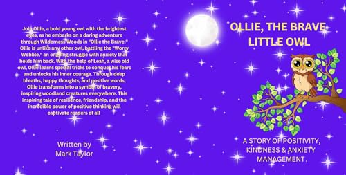 Ollie the brave little owl : Story of positivity, kindness & anxiety ...