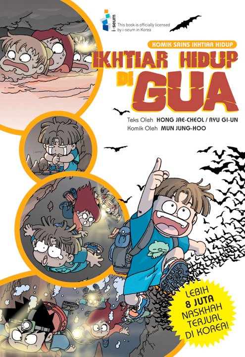 Komik Sains Ikhtiar Hidup 09: Ikhtiar Hidup di Gua by Hong Jae-cheol ...