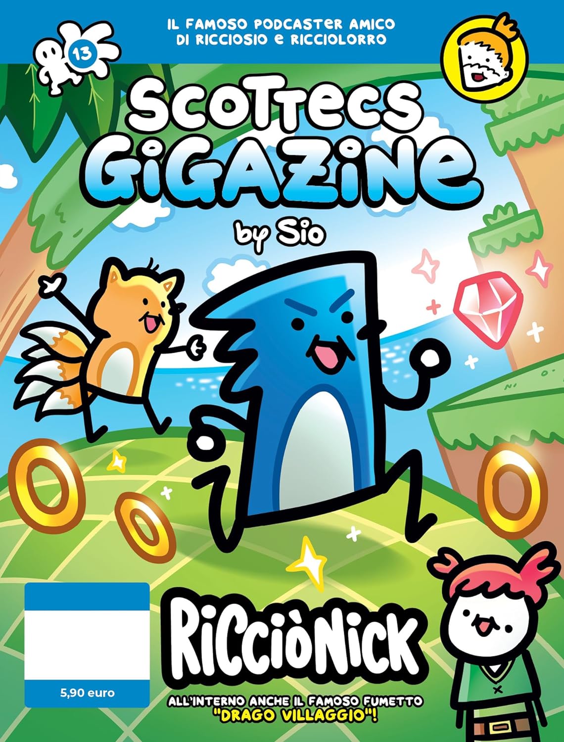Scottecs Gigazine, Vol. 13: Ricciònick by Sio | Goodreads
