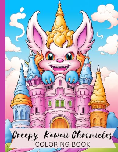 Creepy Kawaii Chronicles: A Coloring Adventure: Unlock Stress-Relief ...