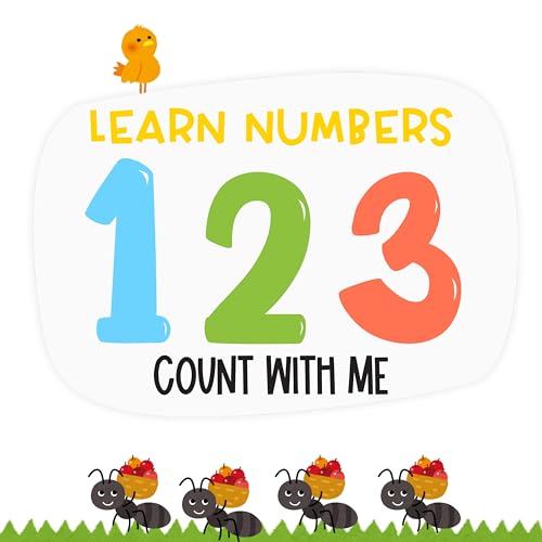 Learn Numbers 123 Count With Me: Illustrations Number Book For Kids by ...