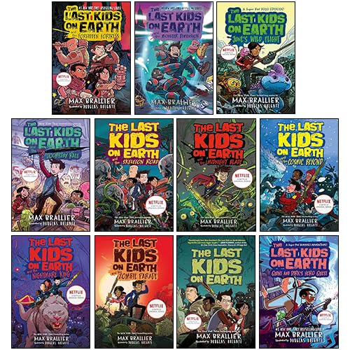 The Last Kids On Earth Series Books 1 - 11 Collection Set by Max ...