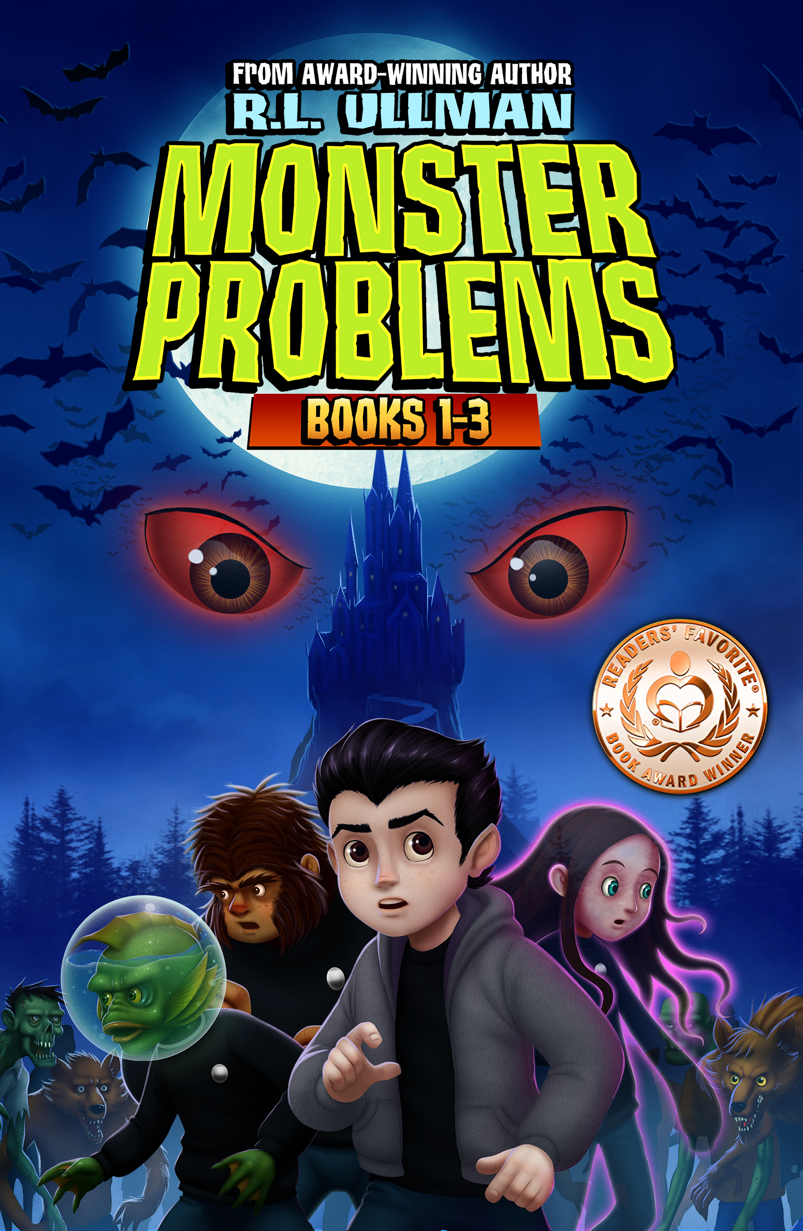 Monster Problems Books 1-3 by R.L. Ullman | Goodreads