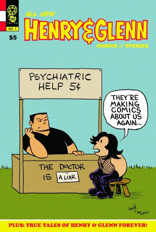 All New Henry & Glenn Comics & Stories #1: True Tales of Henry & Glenn Forever by Tom Neely ...