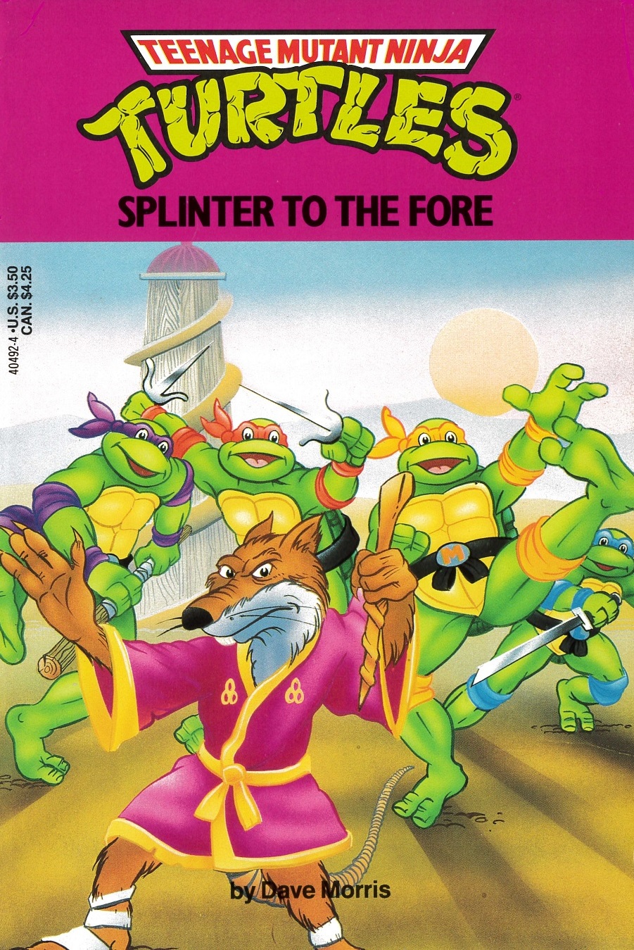 Splinter to the Fore (Teenage Mutant Ninja Turtles) by Dave Morris ...