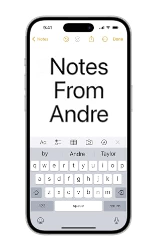 Notes From Andre by André Taylor | Goodreads