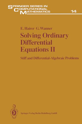 Solving Ordinary Differential Equations Ii Stiff And Differential Algebraic Problems By Ernst