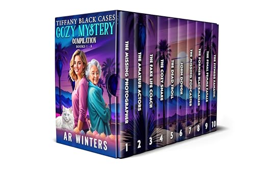 Tiffany Black Cases Cozy Mystery Compilation Books 1 to 10 by A.R ...