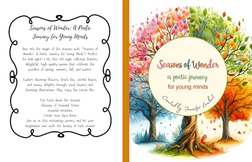 Seasons of Wonder: A Poetic Journey for Young Minds Poems For Children ...