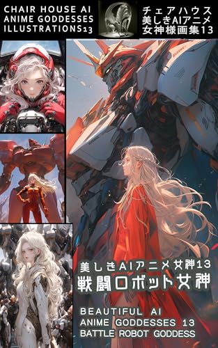 Beautiful AI Goddesses 13 Battle Robot Goddess Illustrations by ...