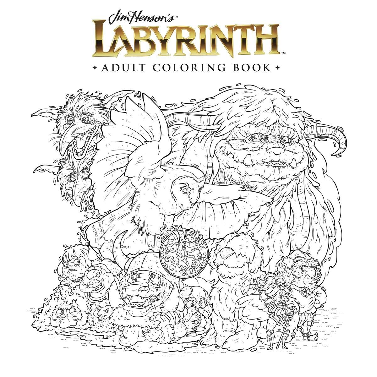Jim Henson's Labyrinth Adult Coloring Book by Jim Henson | Goodreads