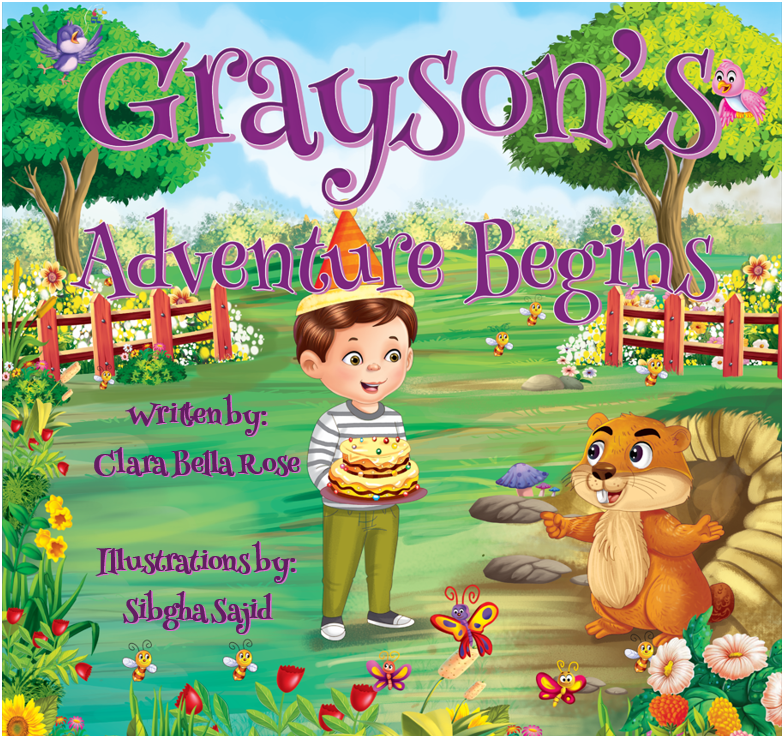 Grayson's Adventure Begins: on Groundhog Day! by Clara Bella Rose ...