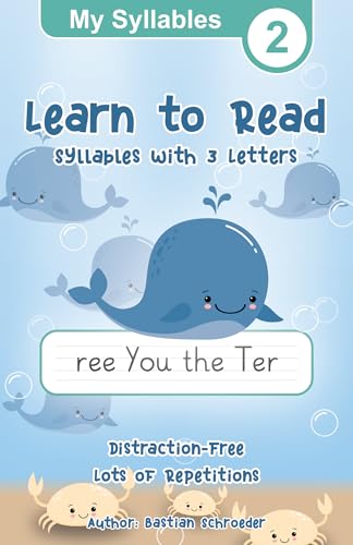 Learn to Read 2 - My Syllables: Kindergarten and First Grade Reading ...