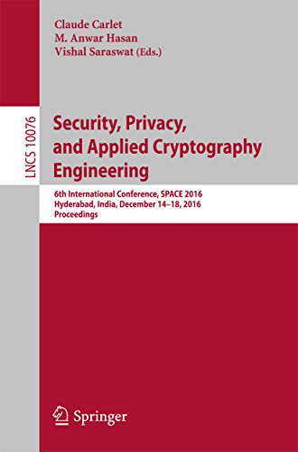 Security, Privacy, and Applied Cryptography Engineering: 6th ...