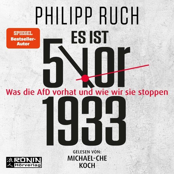 Es ist 5 vor 1933 by Philipp Rauch | Goodreads