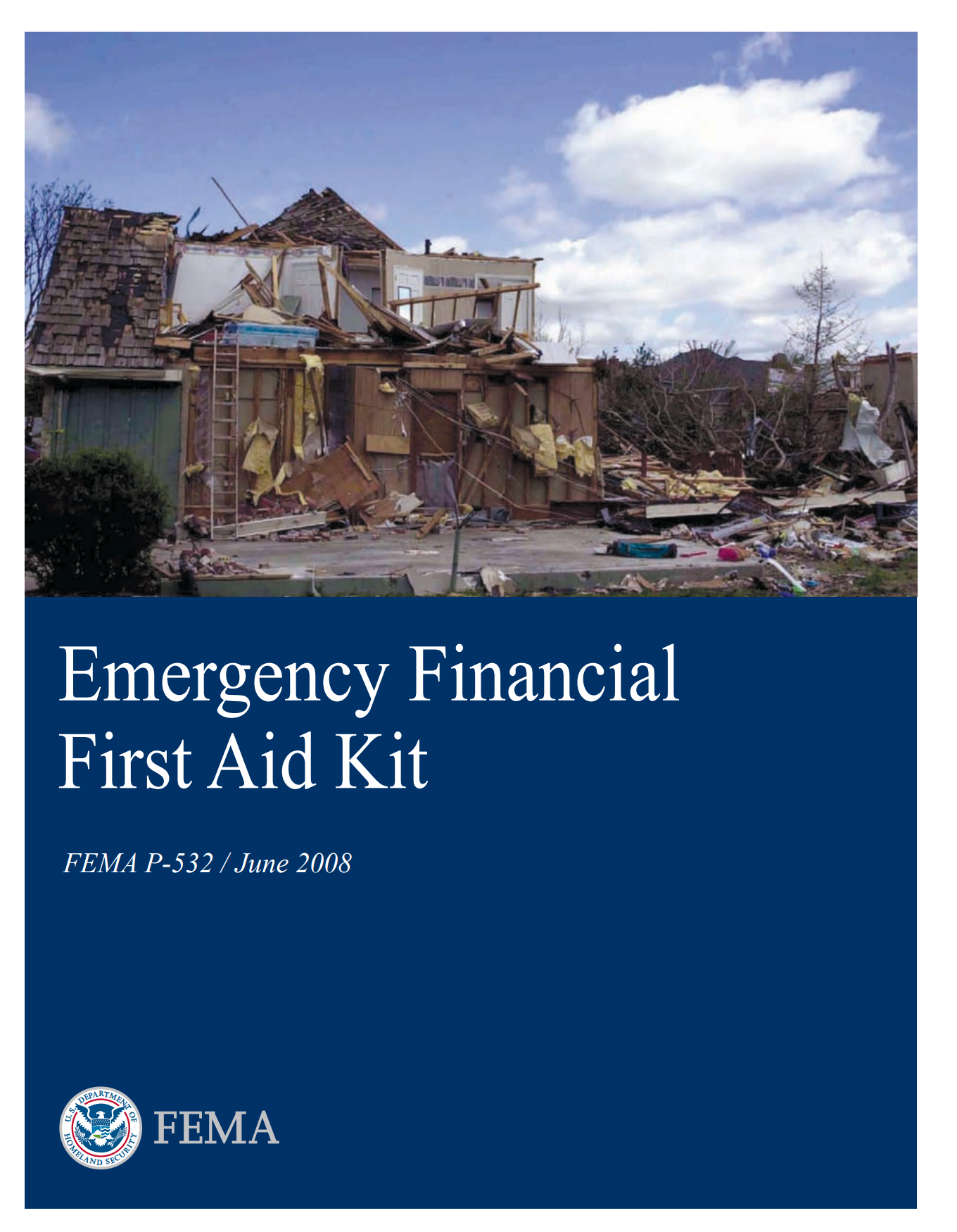 Emergency Financial First Aid Kit by Federal Emergency Management ...