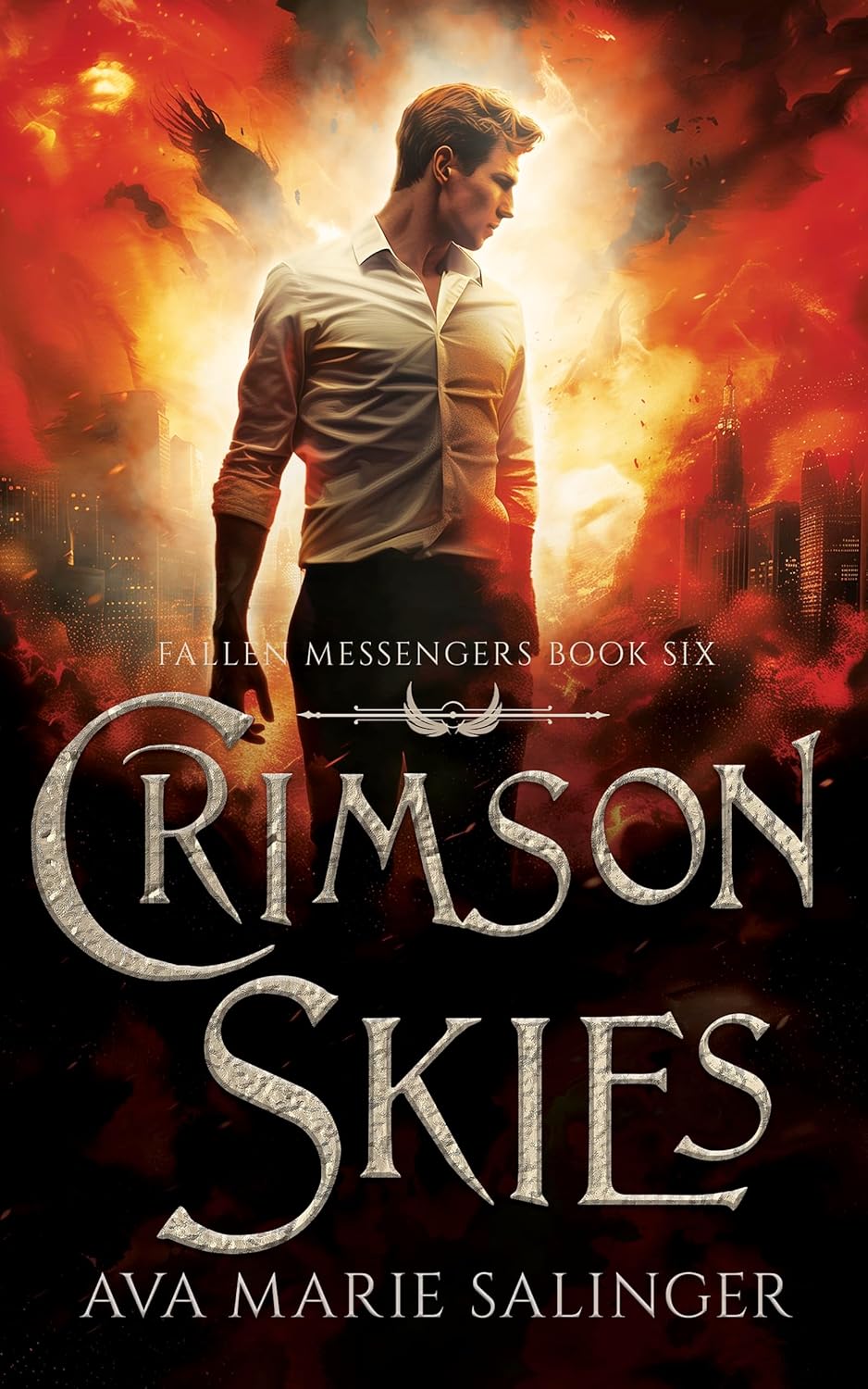 Crimson Skies (Fallen Messengers #6) by Ava Marie Salinger | Goodreads